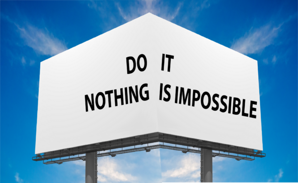 DO NOTHING. IT IS IMPOSSIBLE. - THINK Yourself®